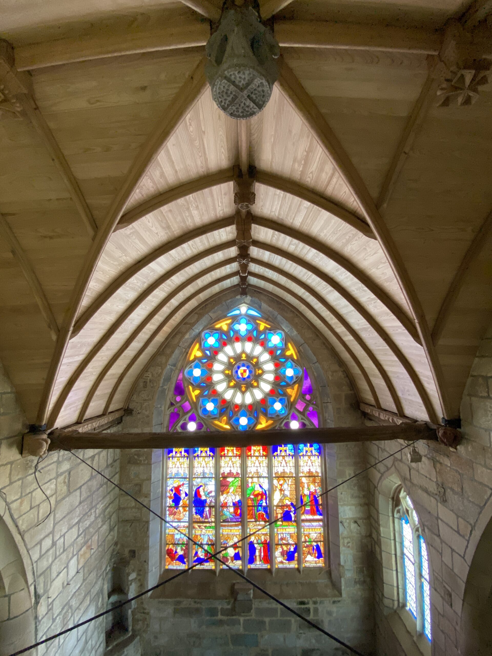 Restauration de la voûte bois de l’église Notre-Dame à Canihuel (22 ...